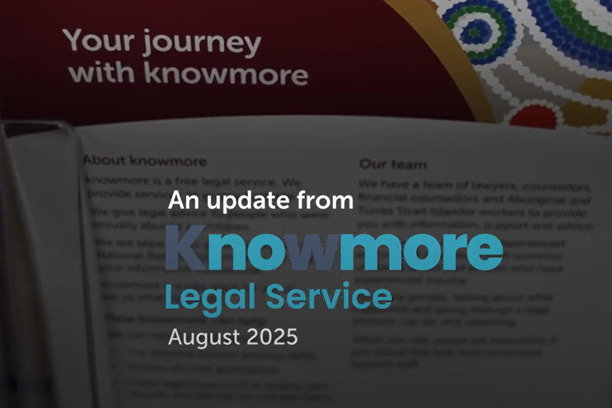 Knowmore's Jackie Mead and Gary Oliver discuss the redress support we offer people in prisons ...
